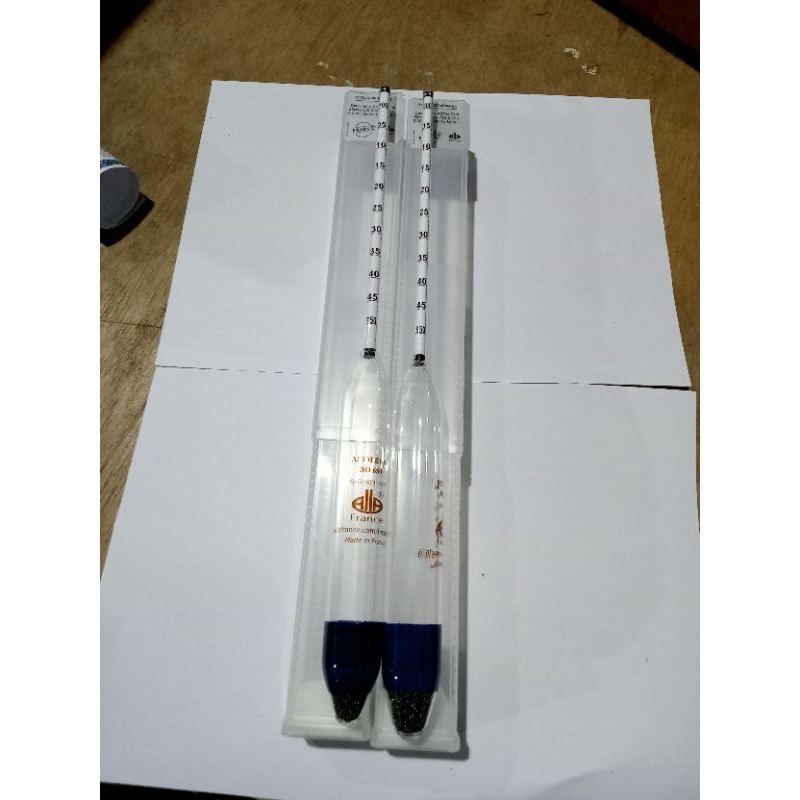 Jual Hydrometer ASTM E100 700-750 0.800-850 313H Allafrance Hydrometer ...