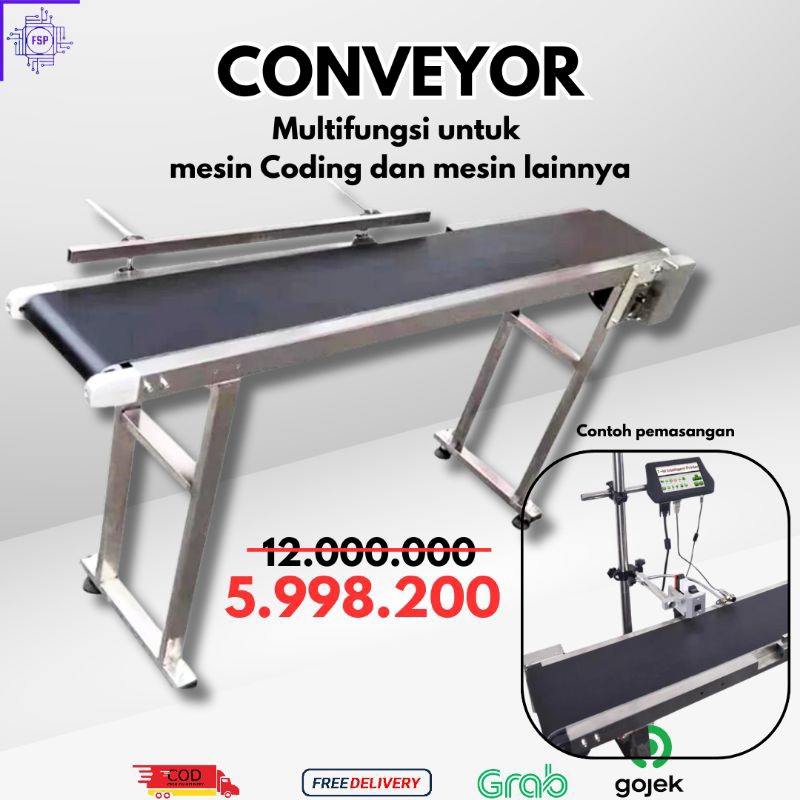 Jual Mesin Conveyor Belt System High Speed//Mesin Kompayer Otomatis ...