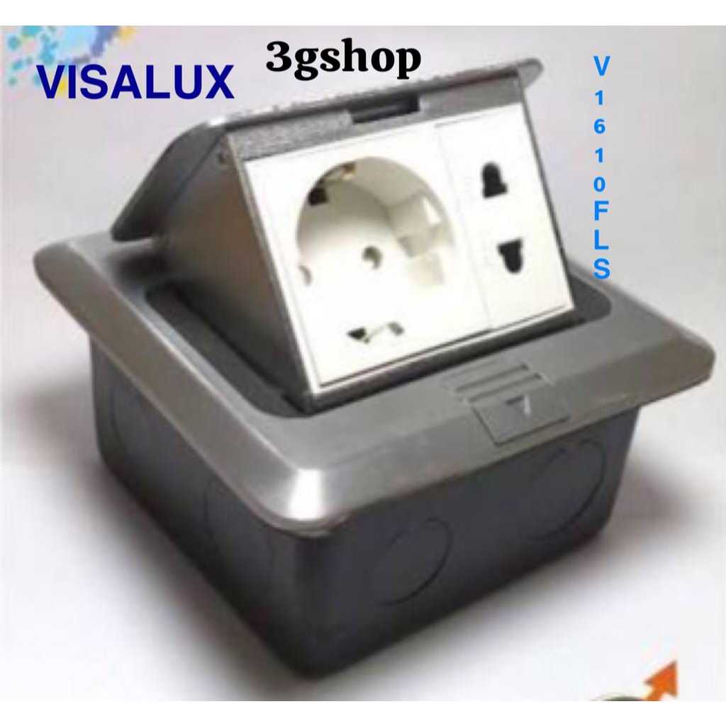 Jual STOP KONTAK LANTAI V1610 FLS VISALUX | Shopee Indonesia