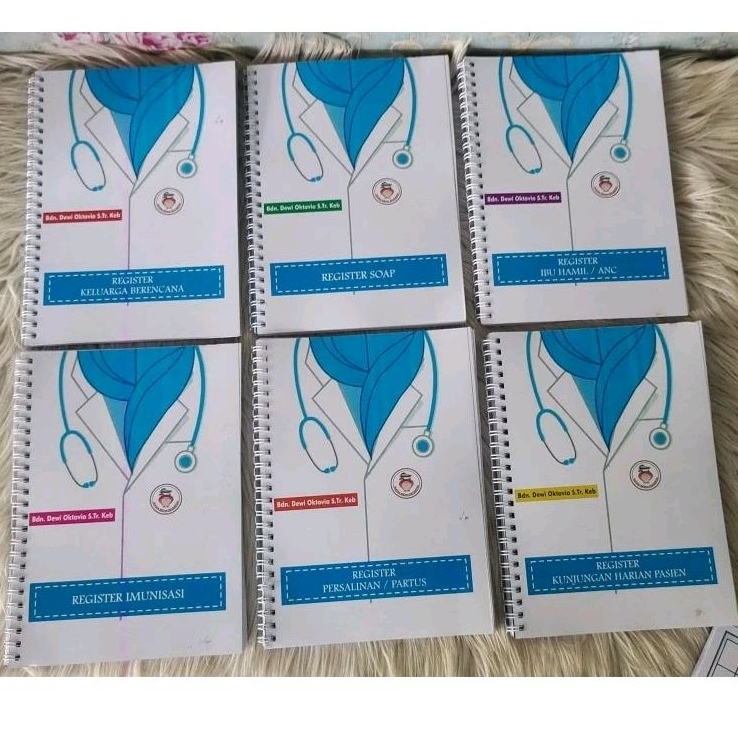 Jual Buku Register Bumil Resti/Register ANC/Register KB/Register Partus ...