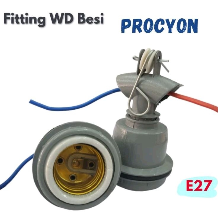 Jual FITTING BESI LAMPU GANTUNG E27/FITTING LAMPU JALAN - PROCYON ...
