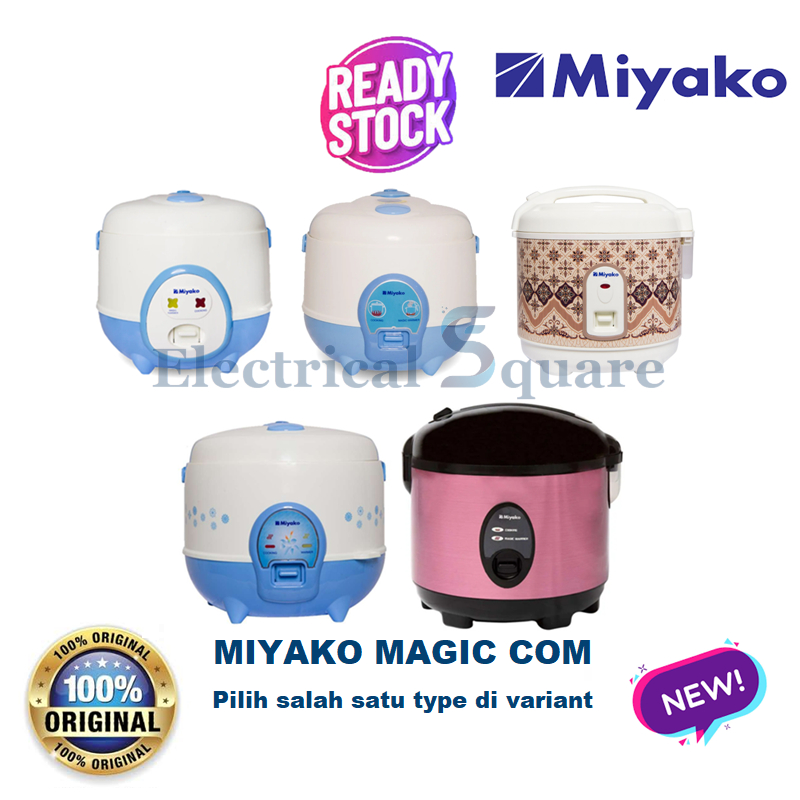 Jual Miyako Magic Com 0.6L 1.2L 1.8L (PSG-607 MCM-606 A MCM-606 B MCM ...
