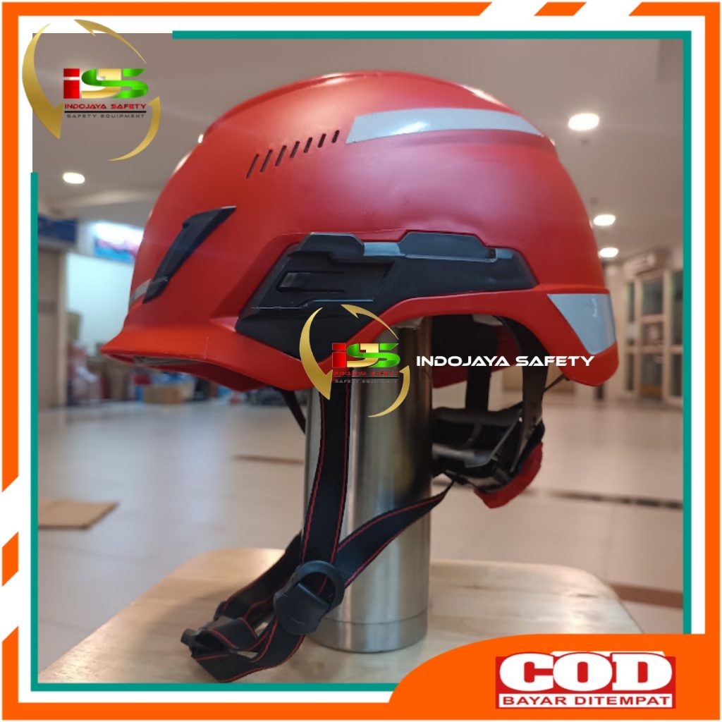 Jual MSA V-Gard H1 Safety Helmet Trivent Fastrack Lokal SNI Merah Helm ...