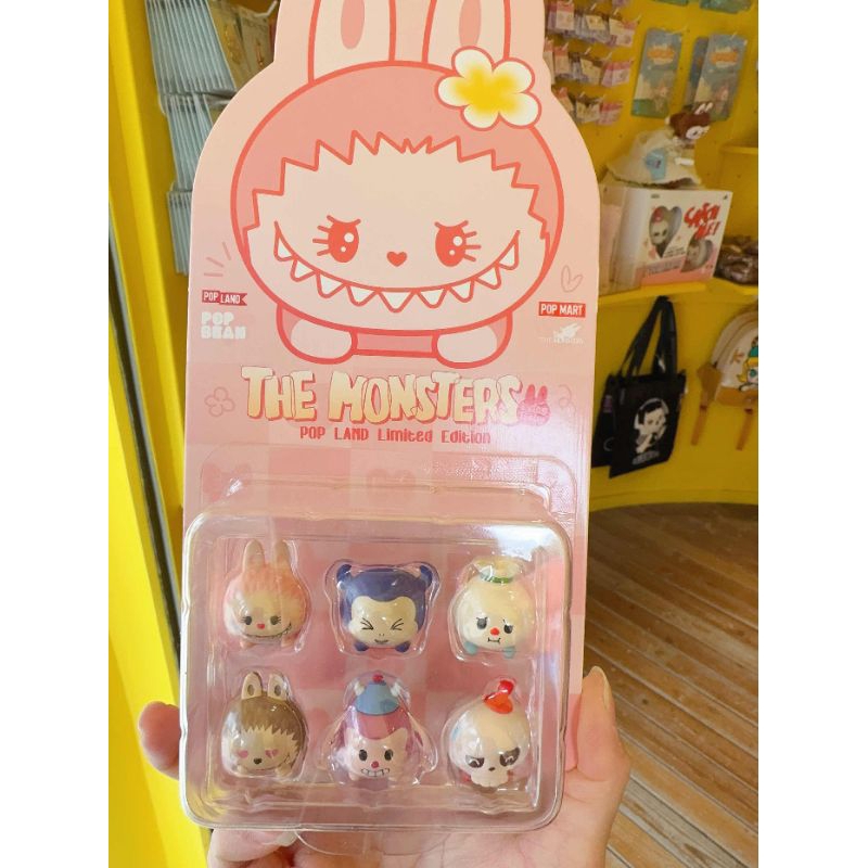 Jual Pop bean Labubu the monster pop land limited edition original pop ...