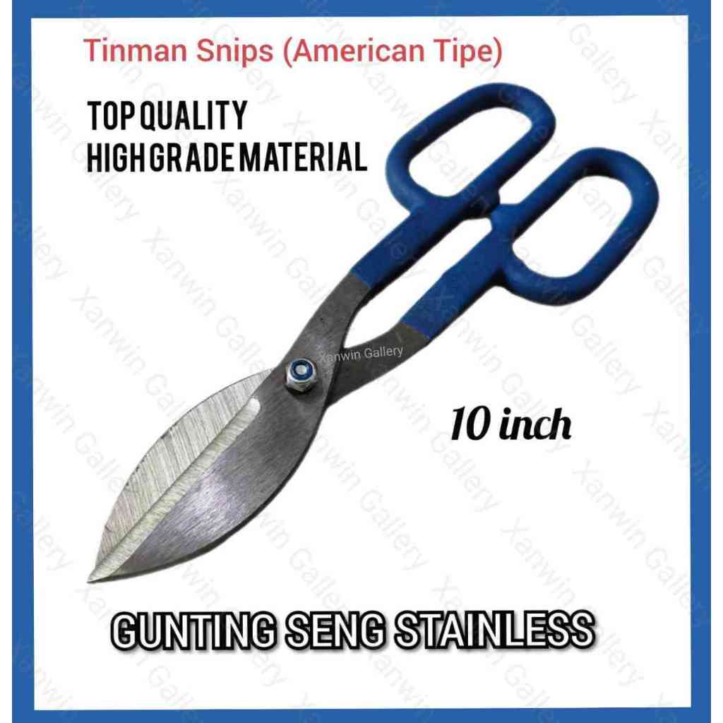 Jual GUNTING SENG / GUNTING BESI KAWAT / GUNTING BAJA 10 INCH | Shopee ...