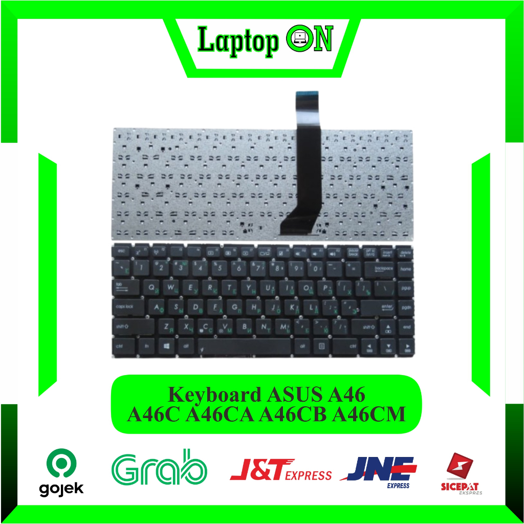 Jual Keyboard Laptop ASUS A46 A46C A46CA A46CB A46CM K46 K46C K46CA ...