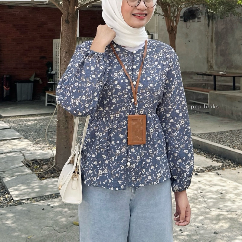 Jual VERA BLOUSE - pop.looks | Shopee Indonesia
