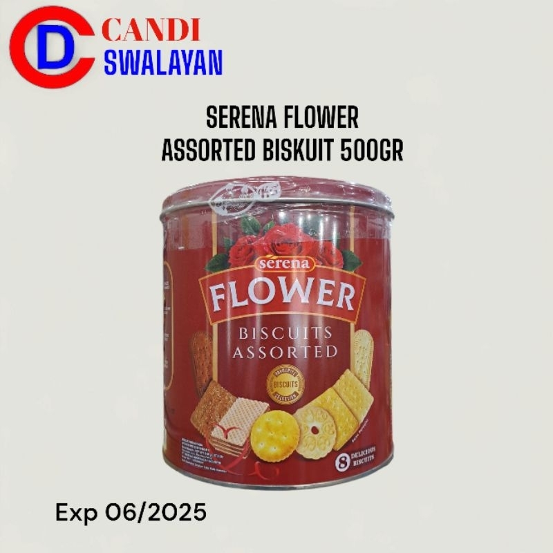 Jual Biskuit Assorted SERENA Flower 500gr | Shopee Indonesia
