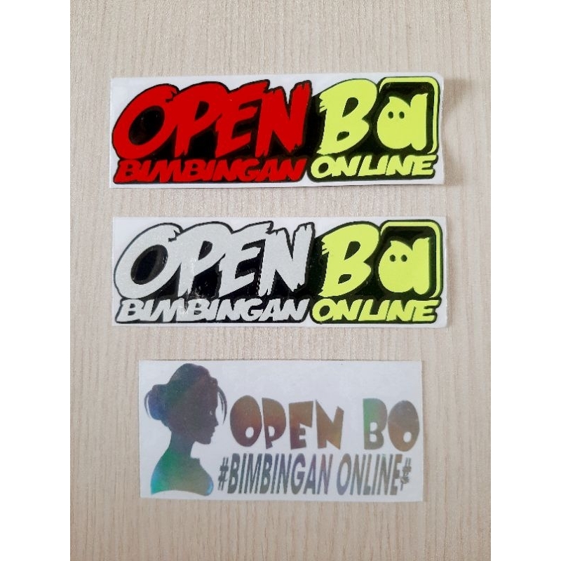Jual STIKER CUTTING TUMPUK OPEN BO | Shopee Indonesia