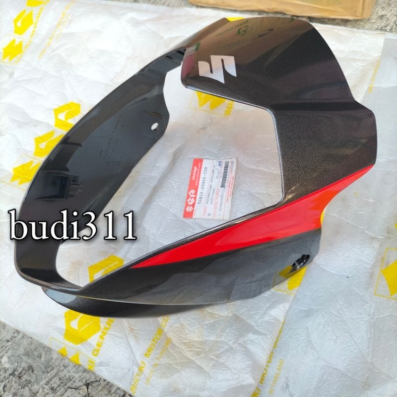 Jual cover headlamp set stripe raider150 yoshimura original sgp ...