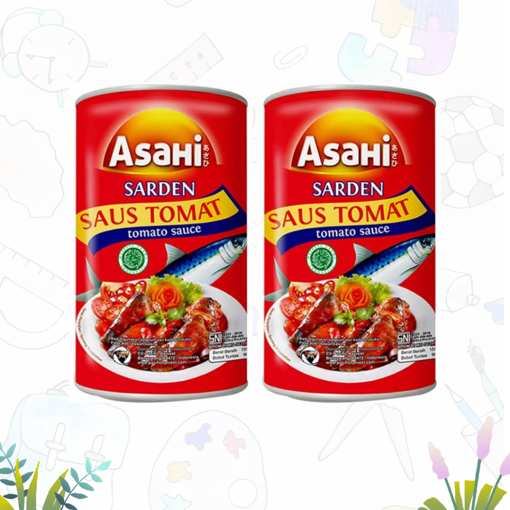 Jual AsaHi Sarden Saus Pedas / Tomat 155gr (PCS) | Shopee Indonesia