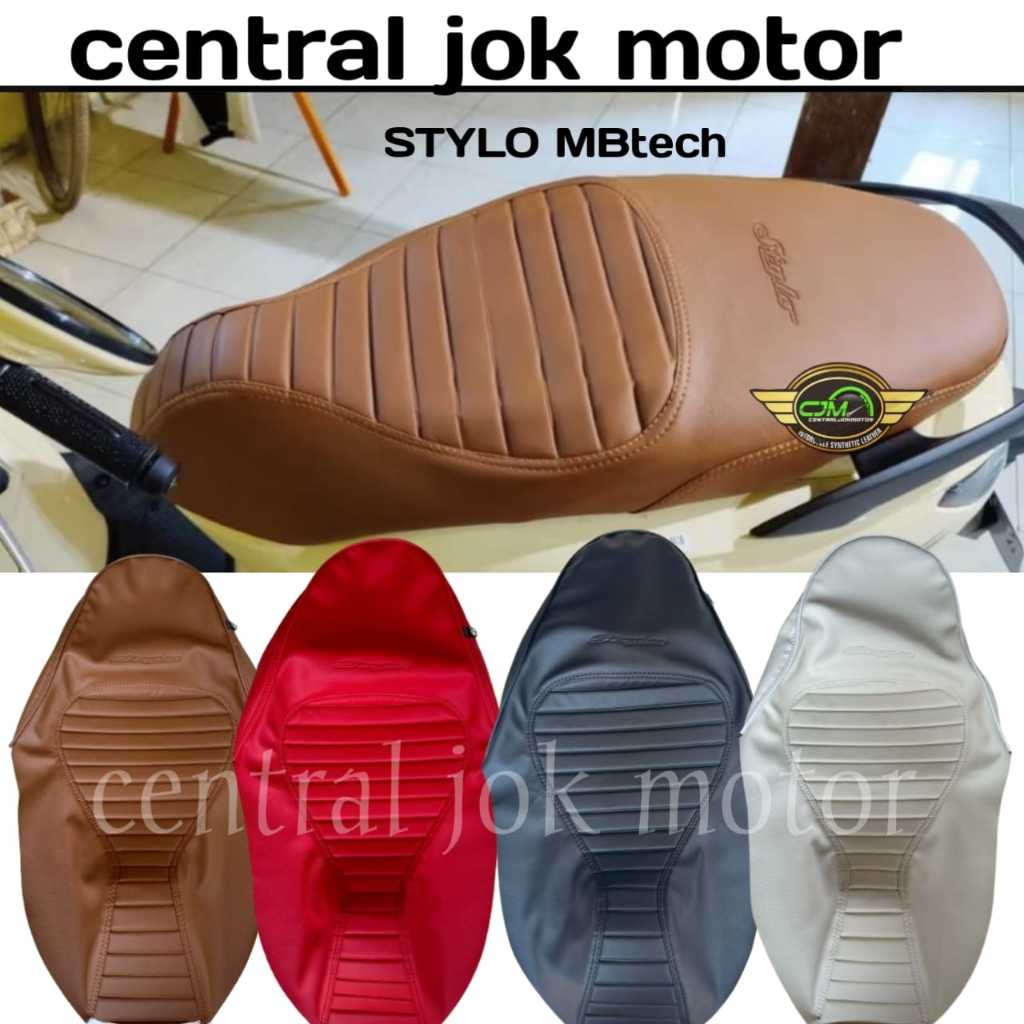 Jual SARUNG JOK MOTOR/ KULIT JOK STYLO 160 bahan MBtech tebal | Shopee ...
