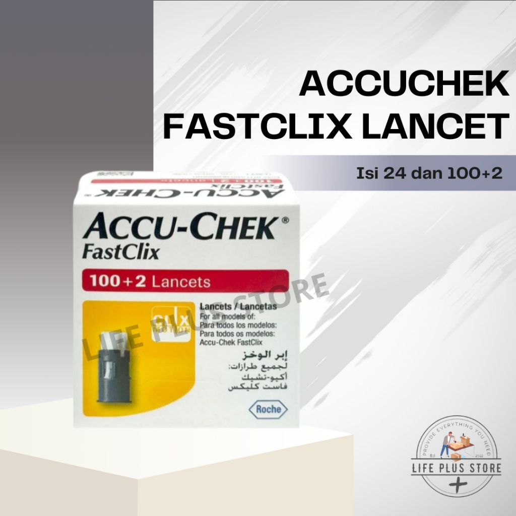 Jual Accu-Chek Fastclix Lancet / Jarum Cek Tes Gula Darah Accuchek ...