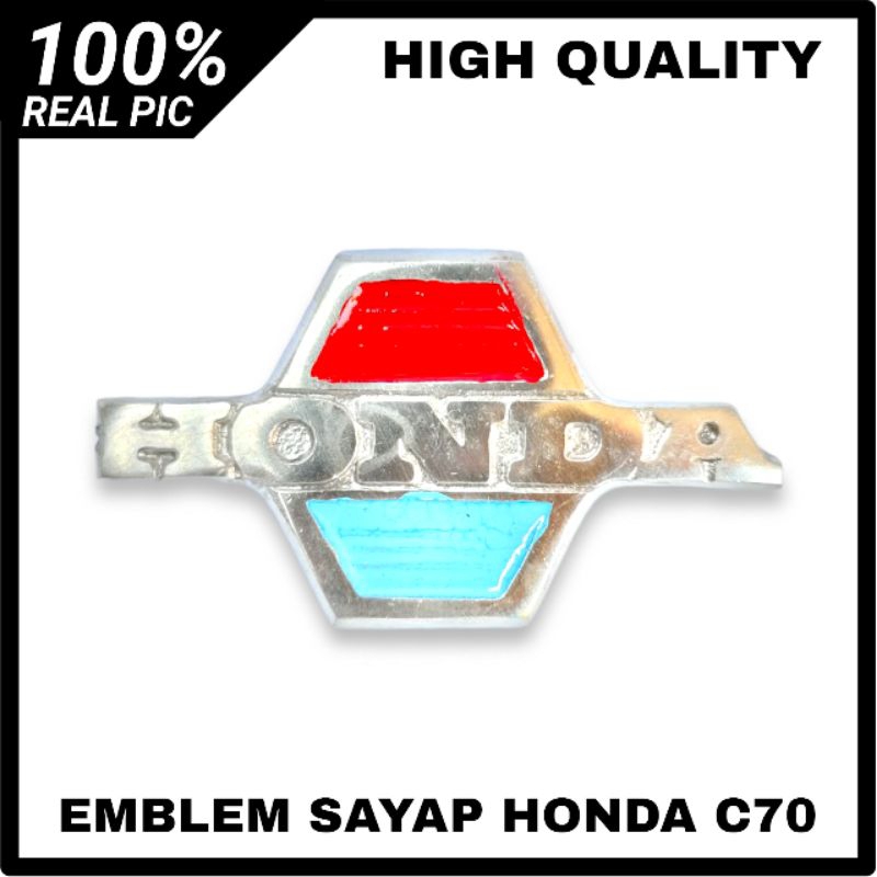 Jual LOGO EMBLEM SAYAP TEBENG HONDA C70 | Shopee Indonesia