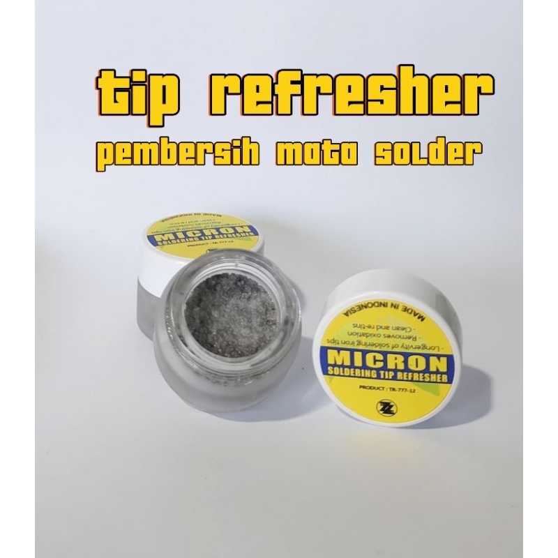 Jual TIP REFRESHER PEMBERSIH MATA SOLDER MICRON | Shopee Indonesia