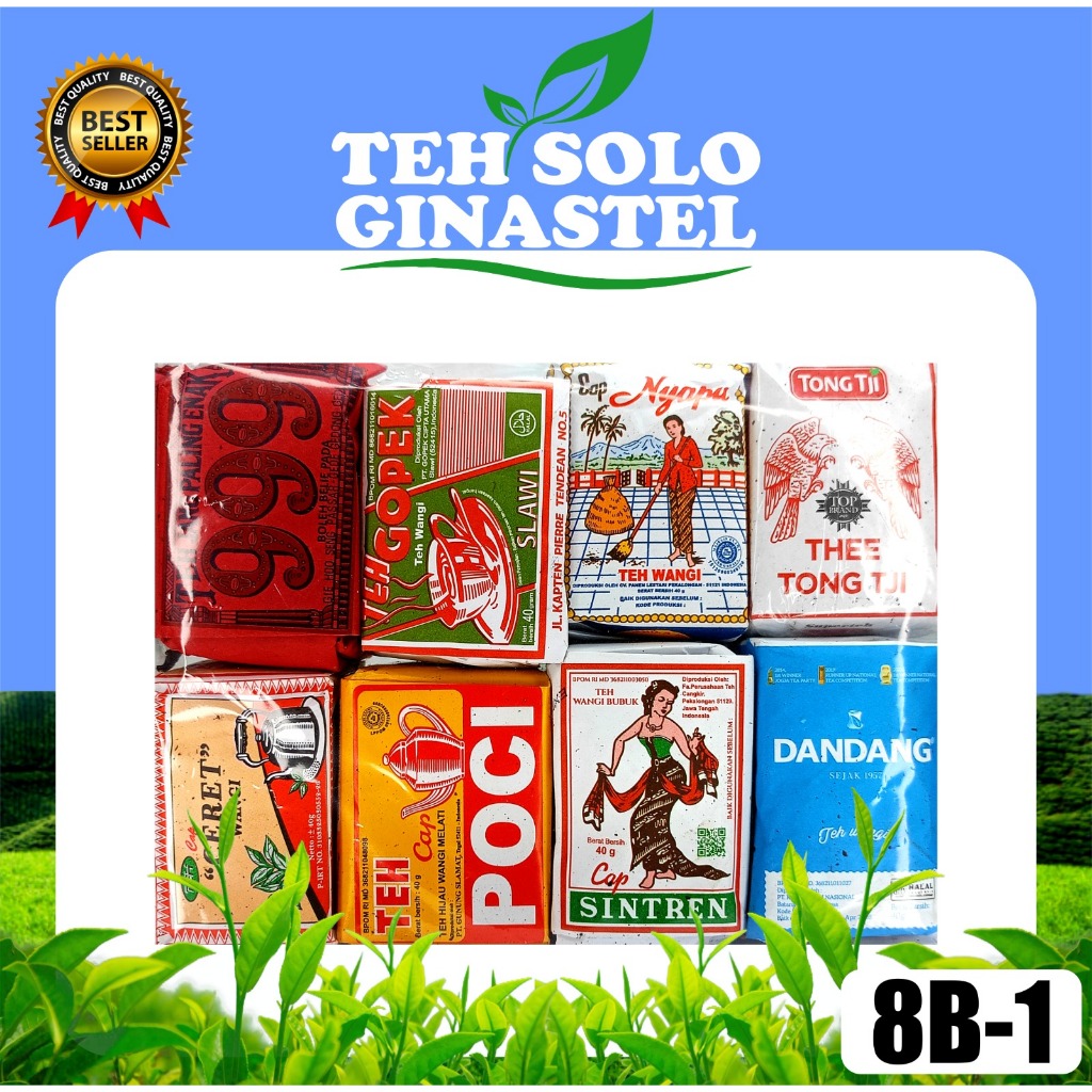 Jual Racikan 8 Teh Khas Solo 325gr Kombinasi Teh Dandang Gopek Gardoe ...