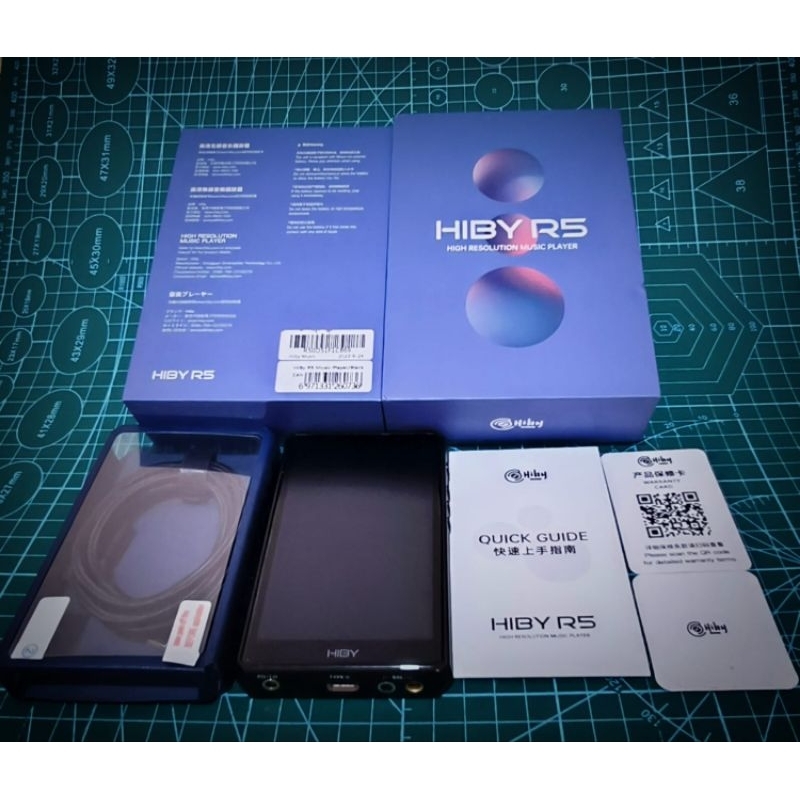 Jual HIBY R5 GEN2 FULLSET LIKE NEW30JAM BATT LEATHER CASE NO DENT/CHIP ...