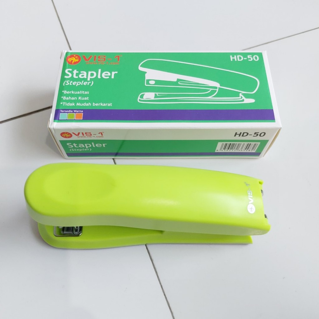 Jual Stapler HD50 Vis1 Isi Besar - 1 Buah WARNA RANDOM | Shopee Indonesia