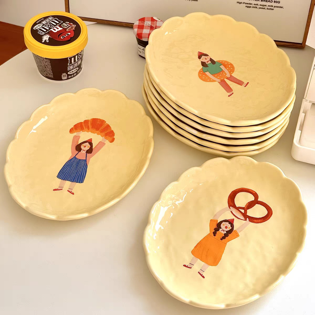 Jual TRIX Plate/Aesthetic Korean Plate/Vintage Korean Plate/Decoration ...