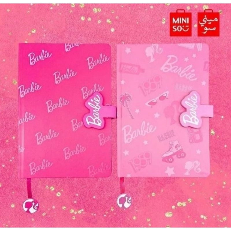 Jual Miniso Barbie Collection A5 Hardcover Book (2 Assorted Models) PDQ ...
