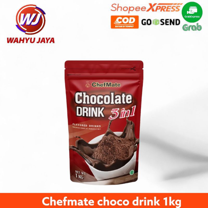 Jual Chefmate chocolate drink 3in1 1kg | Shopee Indonesia