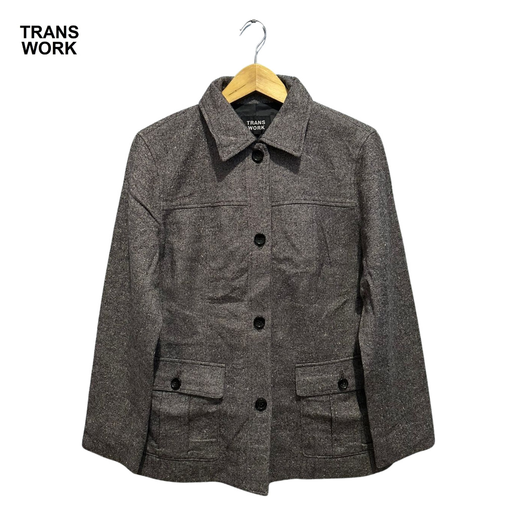 Jual Jaket Trans Work Original Thrift | Shopee Indonesia