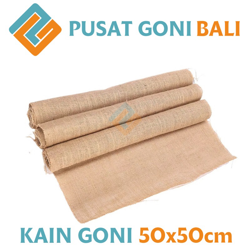 Jual Kain Goni Lembaran - Alas Fotografi - Taplak Meja Goni - Natural ...