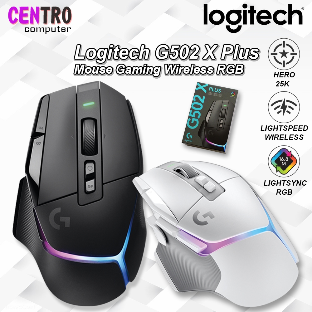 Jual Logitech G502 X Plus Wireless RGB Mouse Gaming | Shopee Indonesia