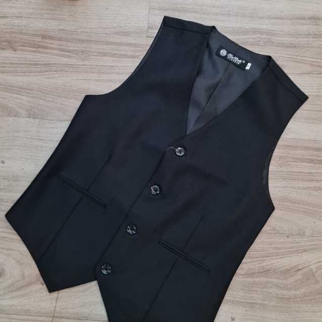 Jual Spesial Rompi Vest Dewasa Wisuda Pria Hitam Navy Marun Polos R127 ...
