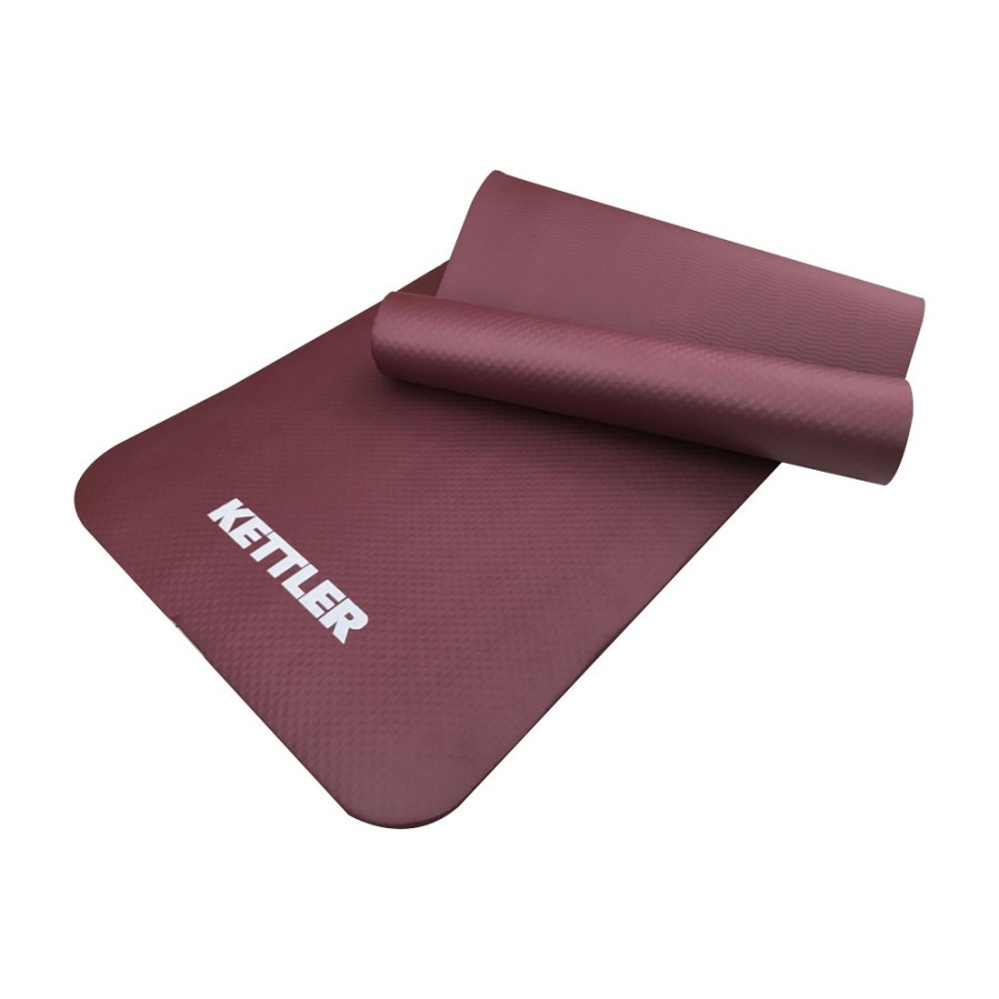 Jual Kettler Matras Yoga 12 mm Maroon / Kettler Yoga Mat Maroon - K107 ...