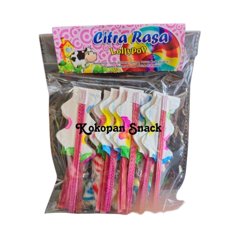 Jual CITRA RASA KIPAS LAMPION LOLIPOP PAK ISI 10 | Shopee Indonesia