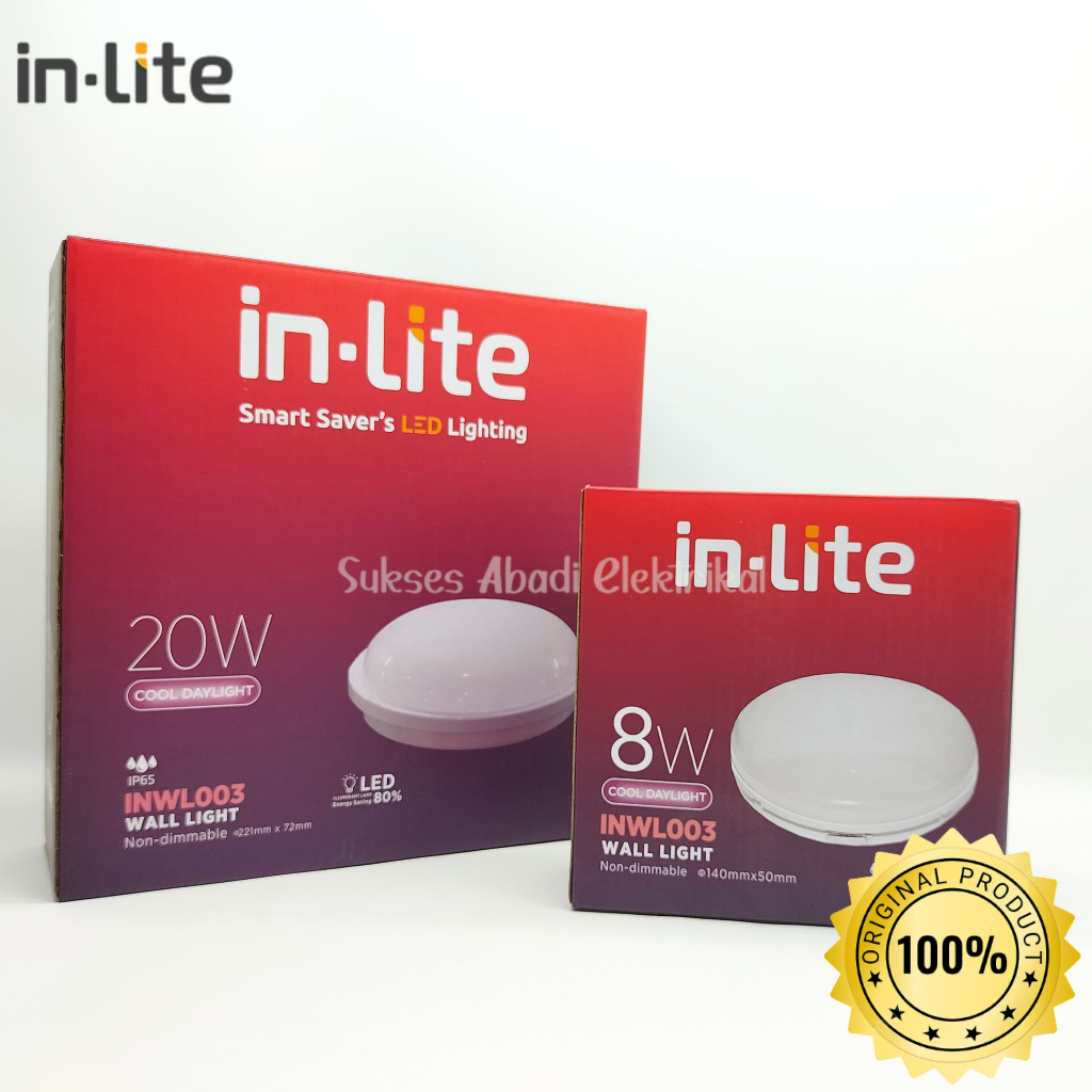 Jual In-Lite Lampu Dinding Led Inlite Wall Lamp INWL003 | Shopee Indonesia