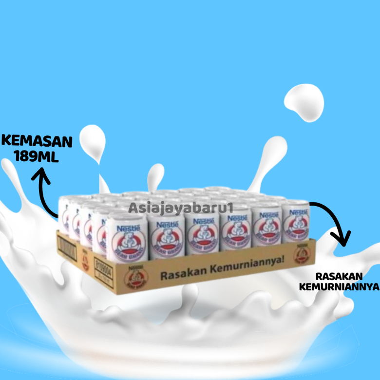 Jual 1 KARTON - Susu Kaleng/Susu Beruang/Susu Steril BEAR BRAND & SO ...