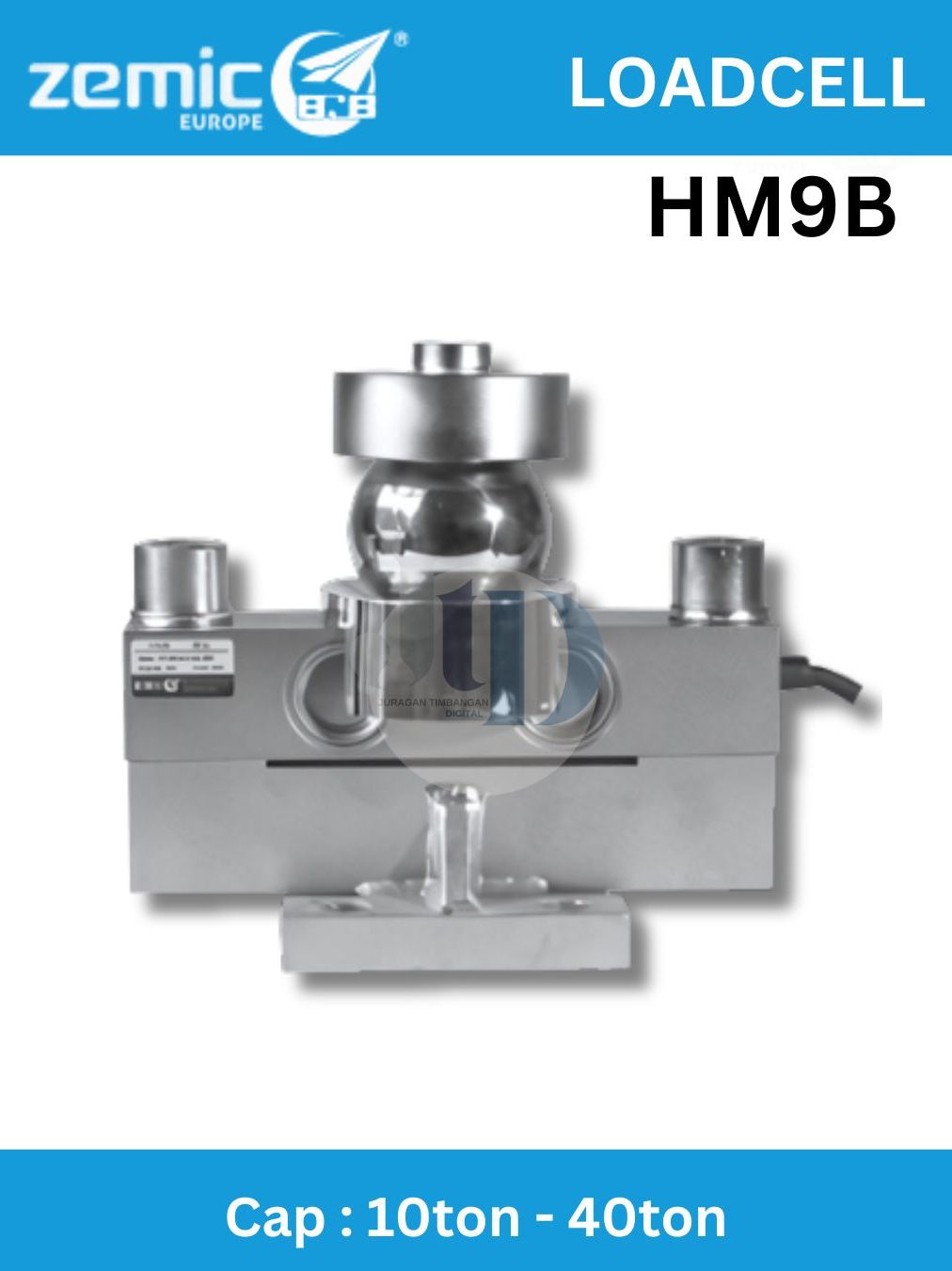 Jual Load Cell Zemic HM9B Cap 10ton- 50T Double Ended Beam Jembatan Timbang Juragan Timbangan ...