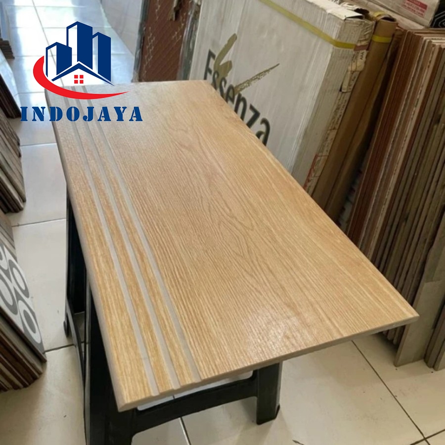 Jual keramik tangga 30x60 20x60 granit motif kayu stepnosing granite ...