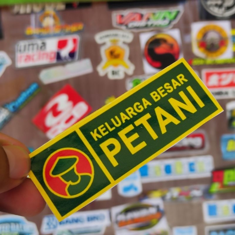 Jual stiker keluarga besar petani | Shopee Indonesia