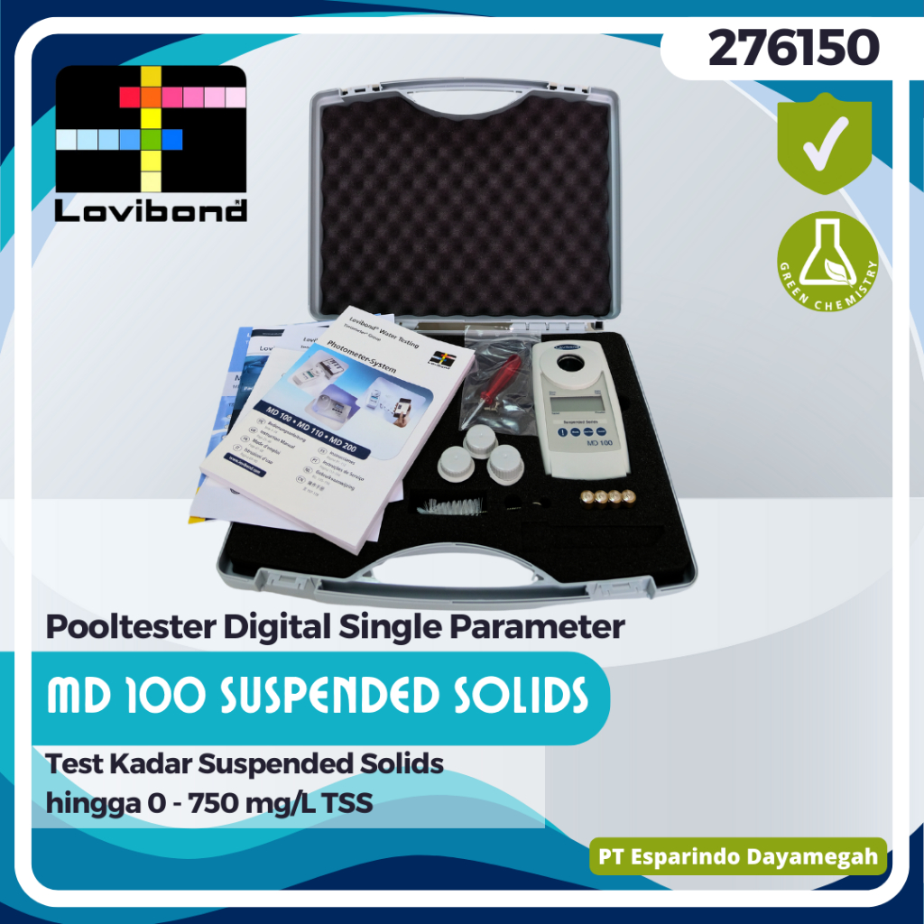 Jual Test Kit Photometer Digital Untuk Ukur TSS - Merk Lovibond MD 100 ...