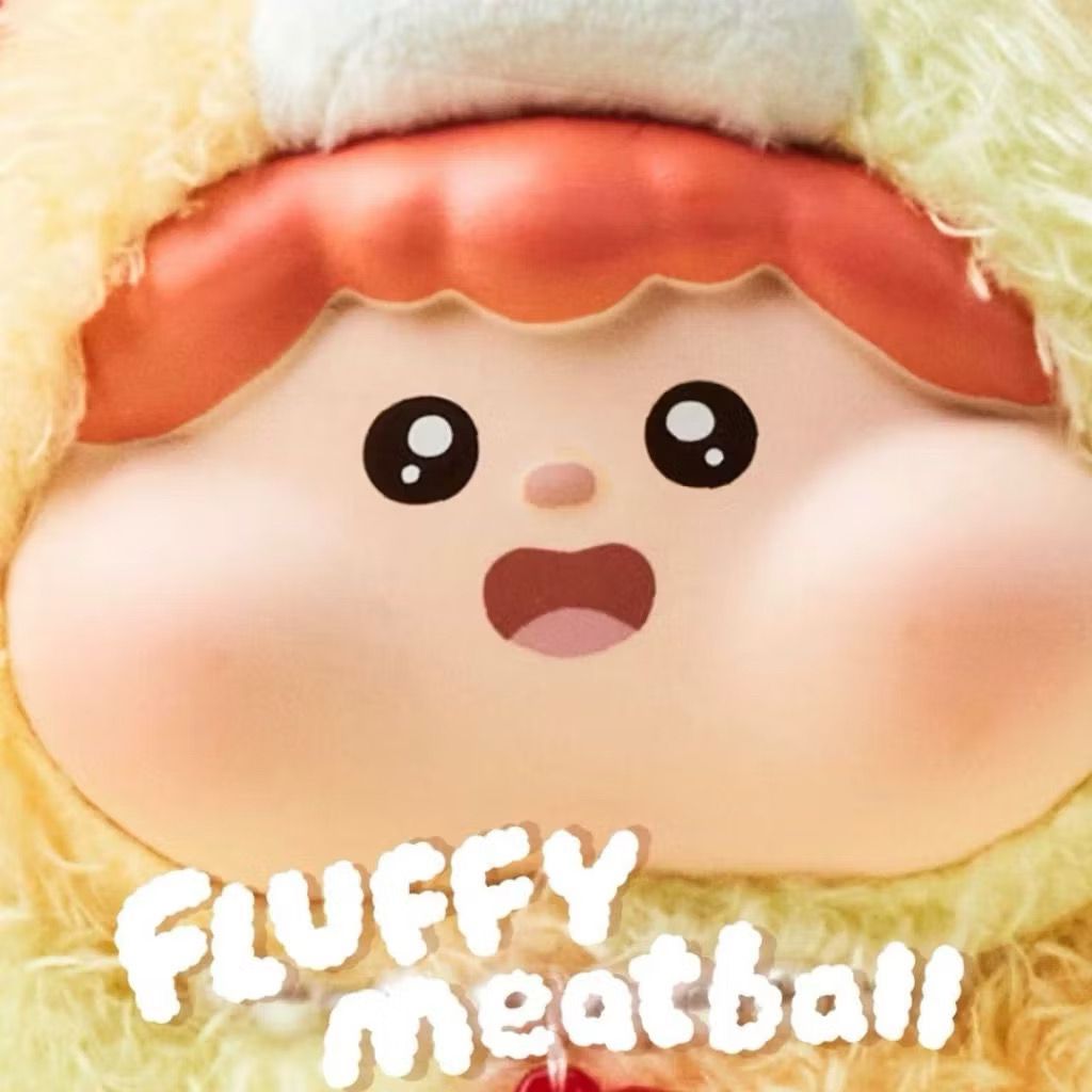 Jual Fluffy Meatball Plush Doll Series | Shopee Indonesia