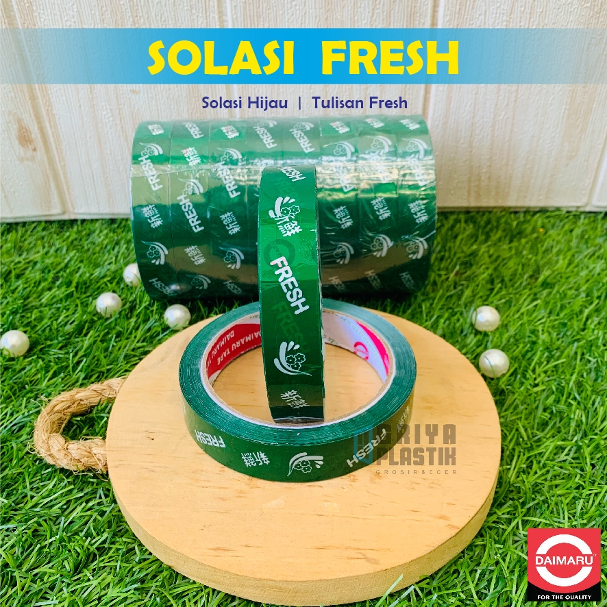 Jual LAKBAN FRESH ISOLASI SAYUR VEGETABLE 18mm x 50meter - solasi fresh ...