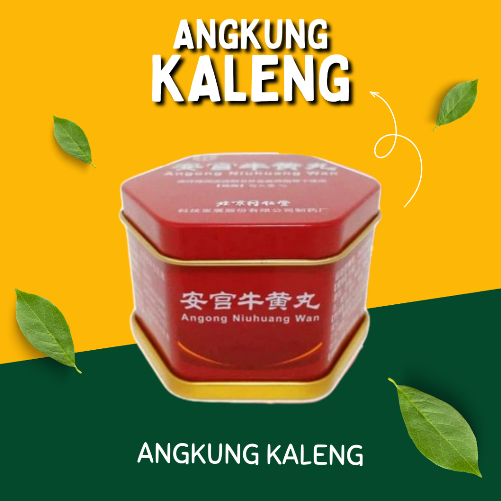Jual Herbal Cina Paket Hemat Angkung Kaleng Angong Niuhuang Wan Tong ...