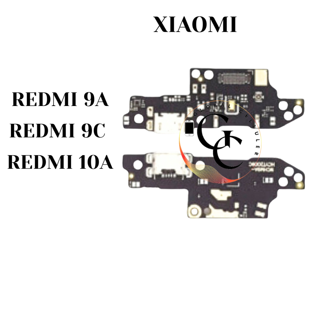 Jual Flexible Connector Charger Xiaomi Redmi 9A 9C 10A Mic Original ...