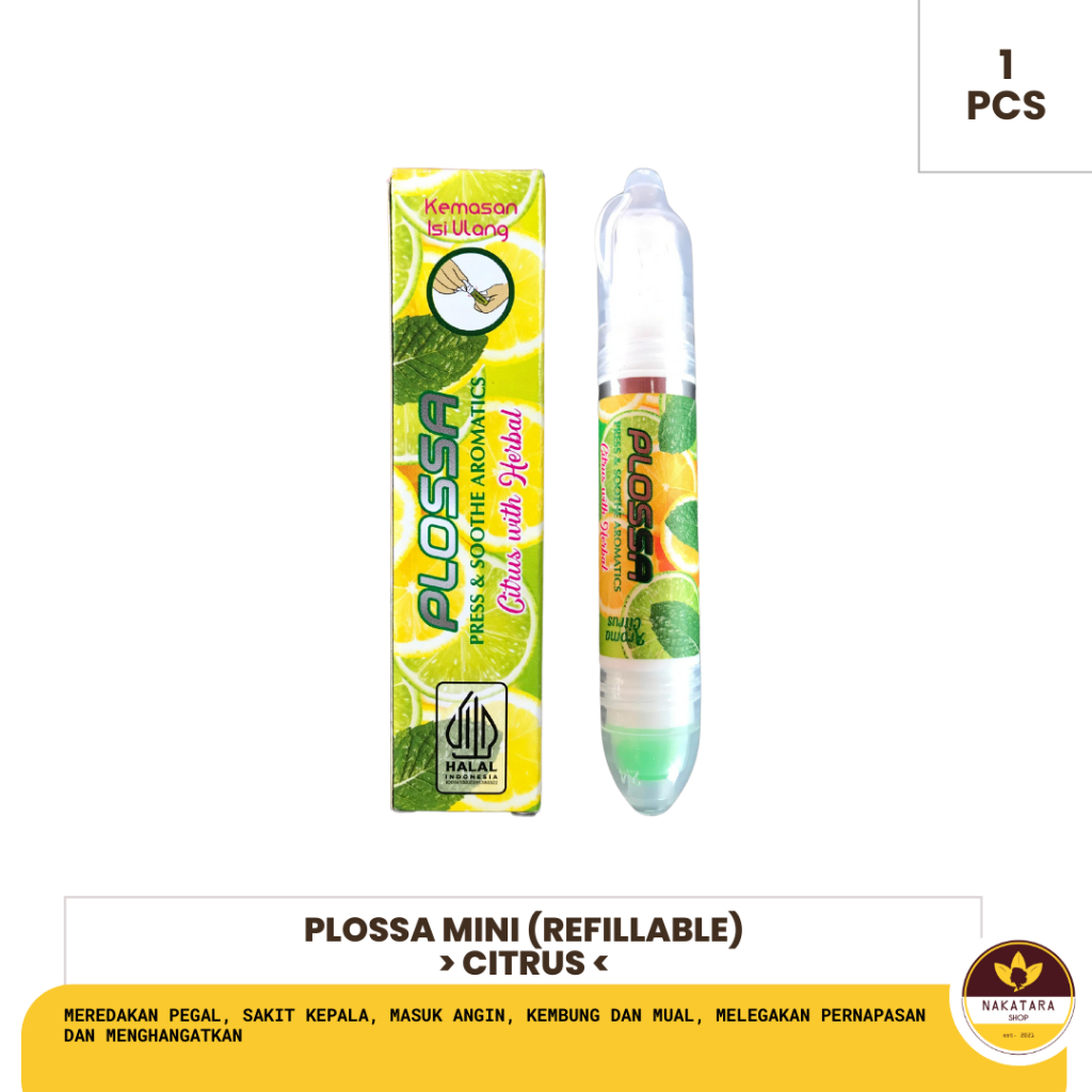 Jual PLOSSA MINI REFILL | PANASIN | CITRUS | Shopee Indonesia