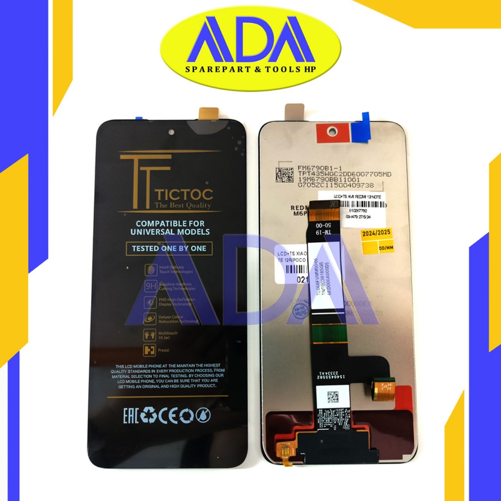 Jual LCD XIAOMI REDMI 12 / 13 (4G/5G) / NOTE 12R / NOTE 13R / POCO M6 ...