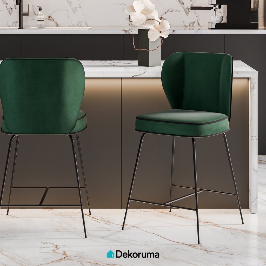 Jual Dekoruma Tenzo NICO Counter Stool / Kursi Bar Minimalis / Kursi ...