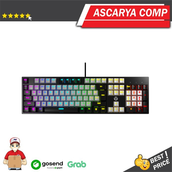 Jual Fantech ATOM 104 FULL SIZE MK886 V2 RGB / Mechanical Keyboard Gaming MK 886 V2 | Shopee ...