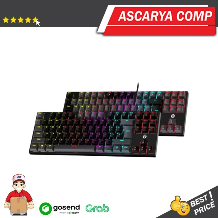 Jual Fantech MK876 Atom87 V2 Sumi Edition Gaming Keyboard Mechanical ...