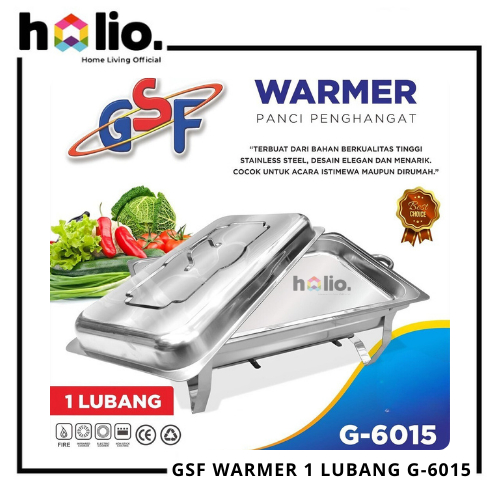 Jual Holio Chafing Dish Buffet Square 11 Liter - Wadah Saji Prasmanan ...