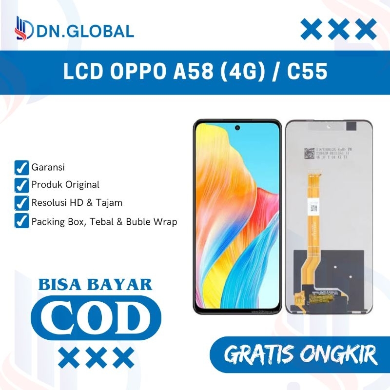 Jual Lcd Oppo A58 (4g) / Realme C55 Original Fullset Touchscreen ...