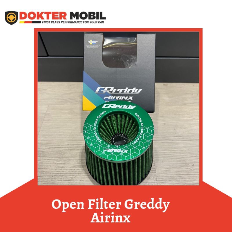 Jual Filter Udara Greddy / Open Filter Greddy Airinx 3 inch Hijau ...