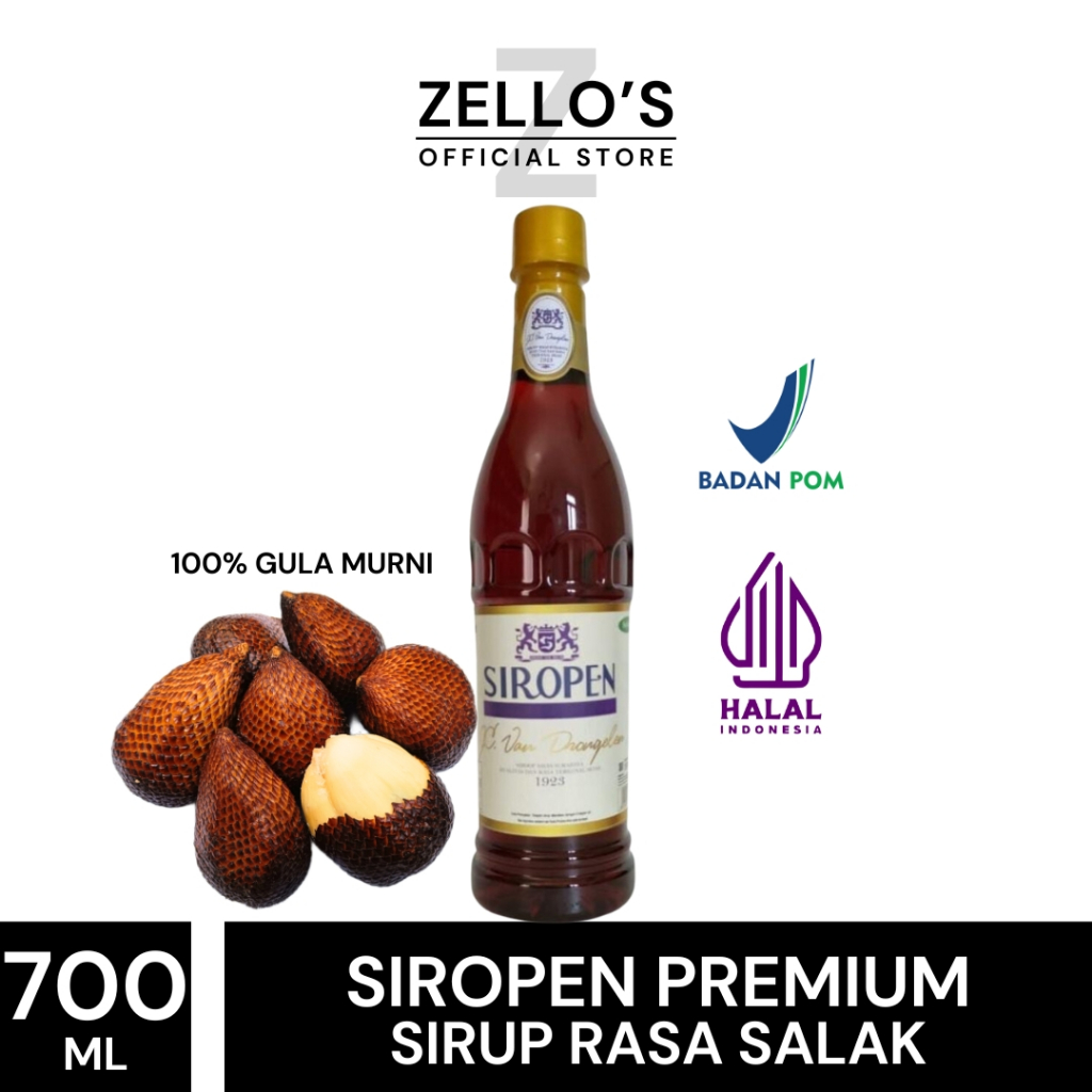 Jual Sirup Sultan rasa SALAK Siropen Premium 700ml BOTOL ANTI PECAH ...